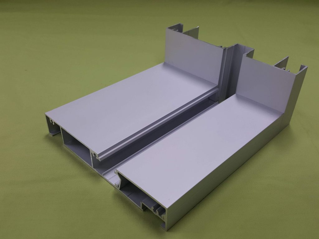 92MM SUP GLAZING FRAME KIT C/A 1800 X 3600 - Bris Aluminium